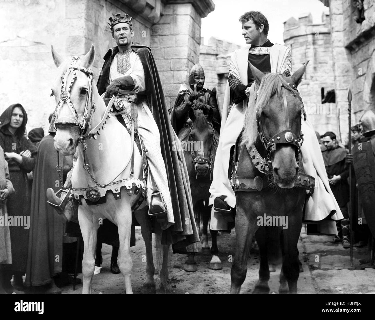 BECKET, from left, Peter O'Toole, Richard Burton, 1964 Stock Photo - Alamy
