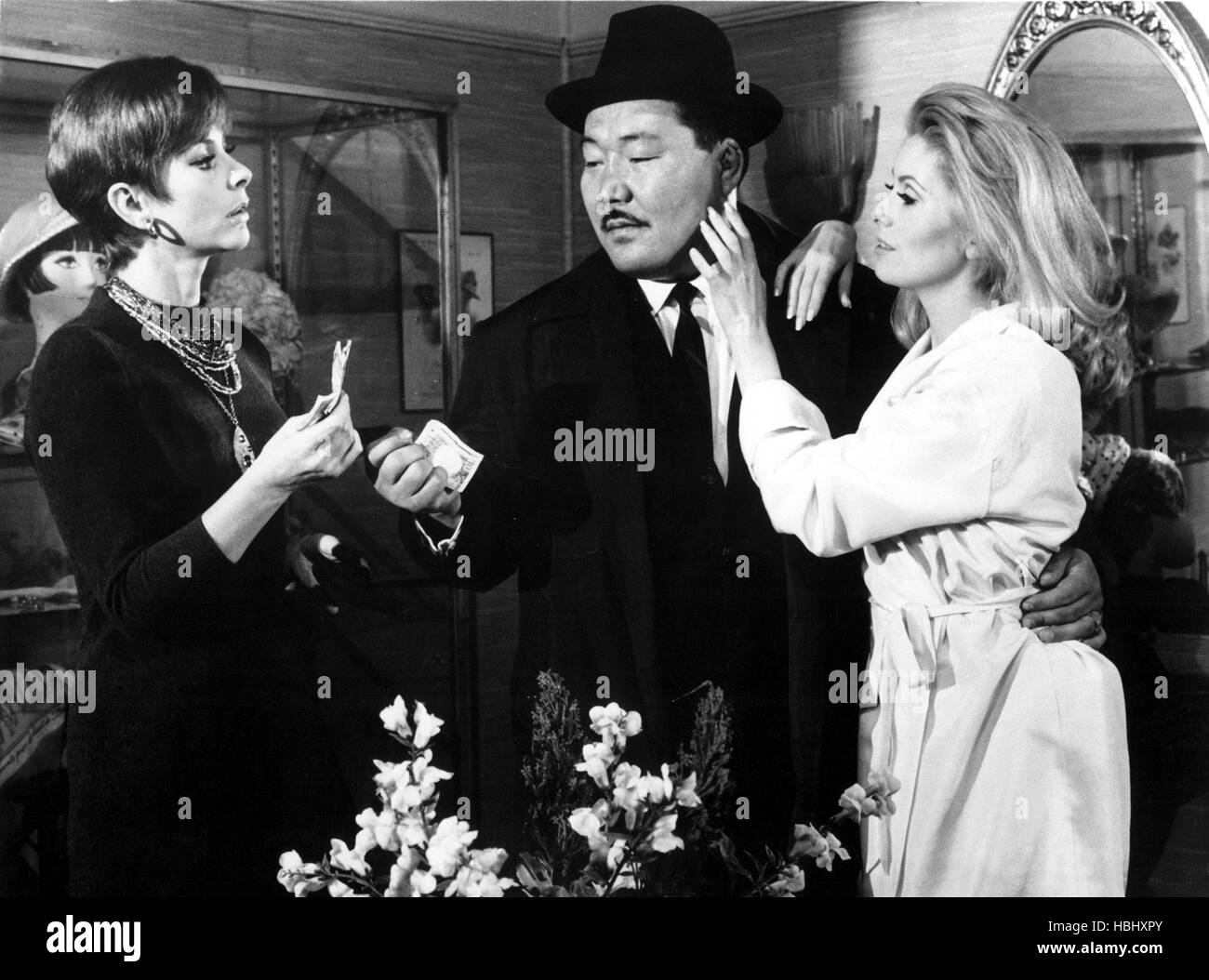 BELLE DE JOUR, Genevieve Page, Iska Khan, Catherine Deneuve, 1967 Stock ...