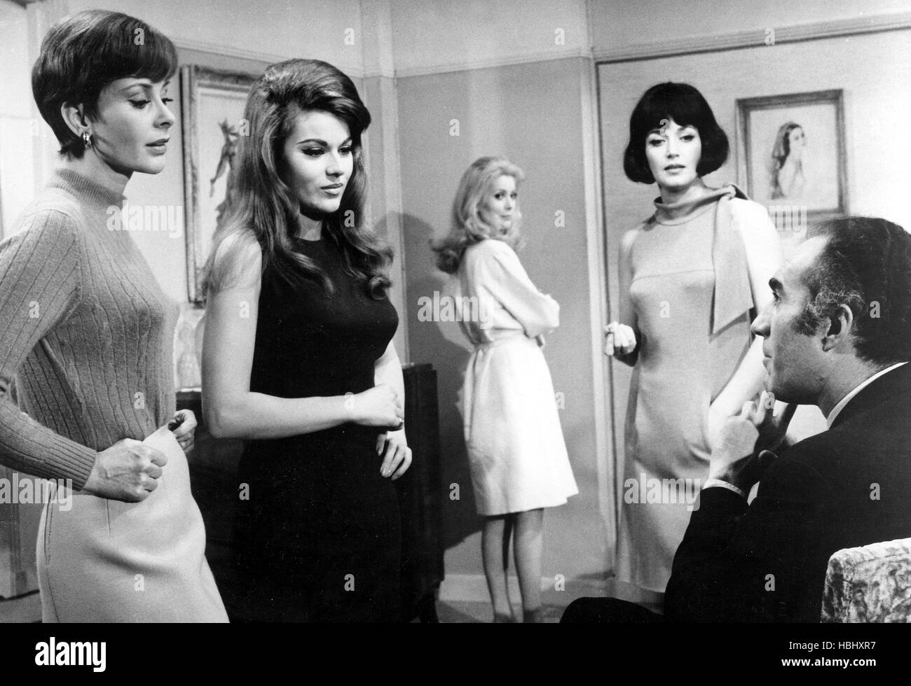 BELLE DE JOUR, from left: Genevieve Page, Maria Latour, Catherine ...