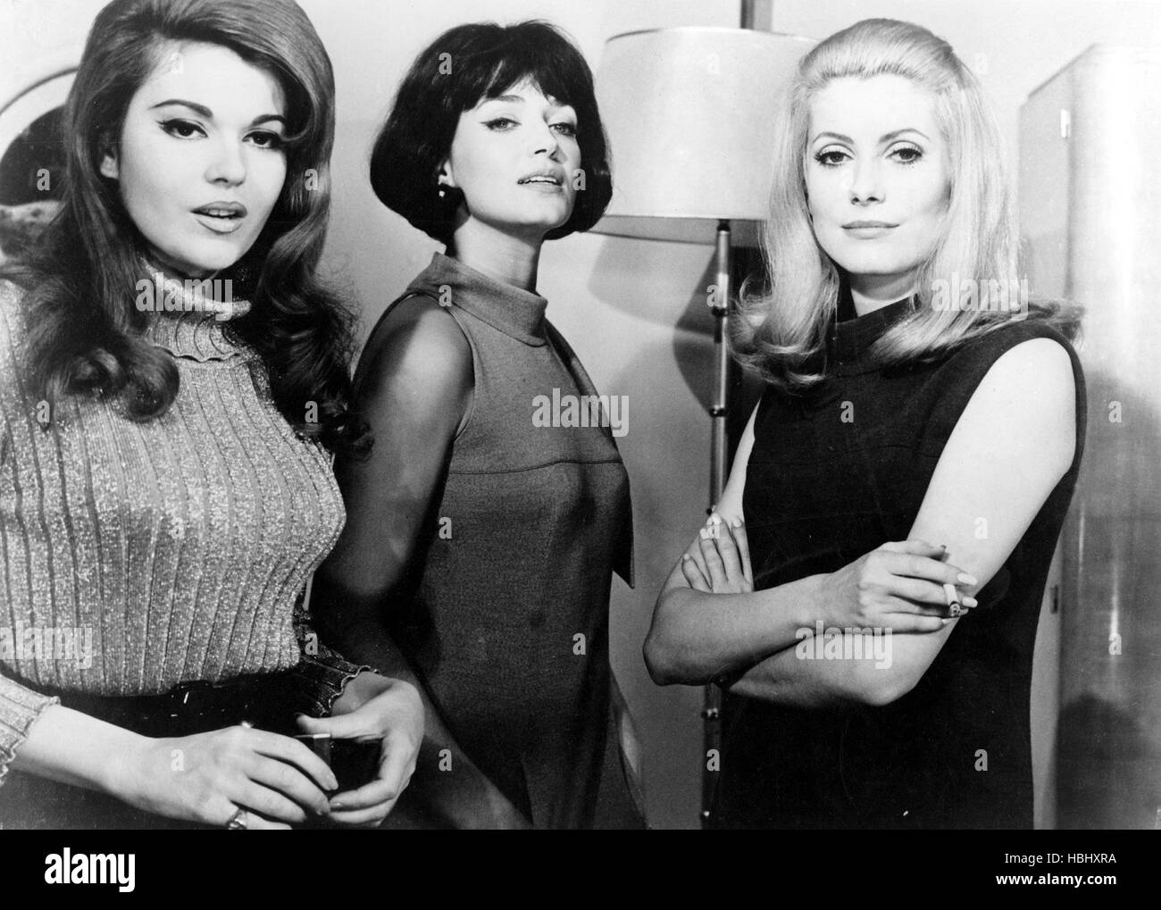 BELLE DE JOUR, from left: Maria Latour, Francoise Fabian, Castherine ...