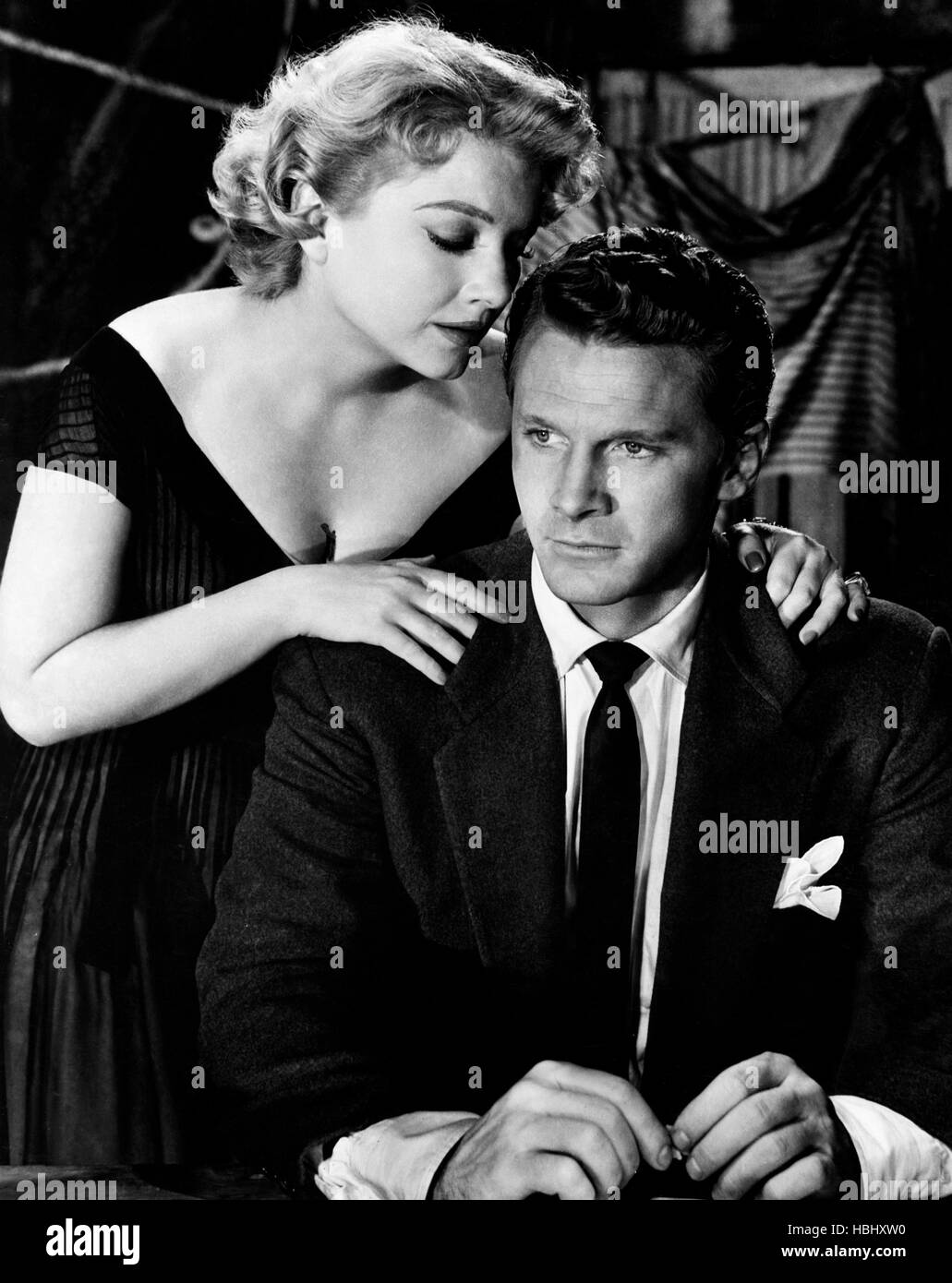 BEDEVILLED, from left, Anne Baxter, Steve Forrest, 1955 Stock Photo - Alamy