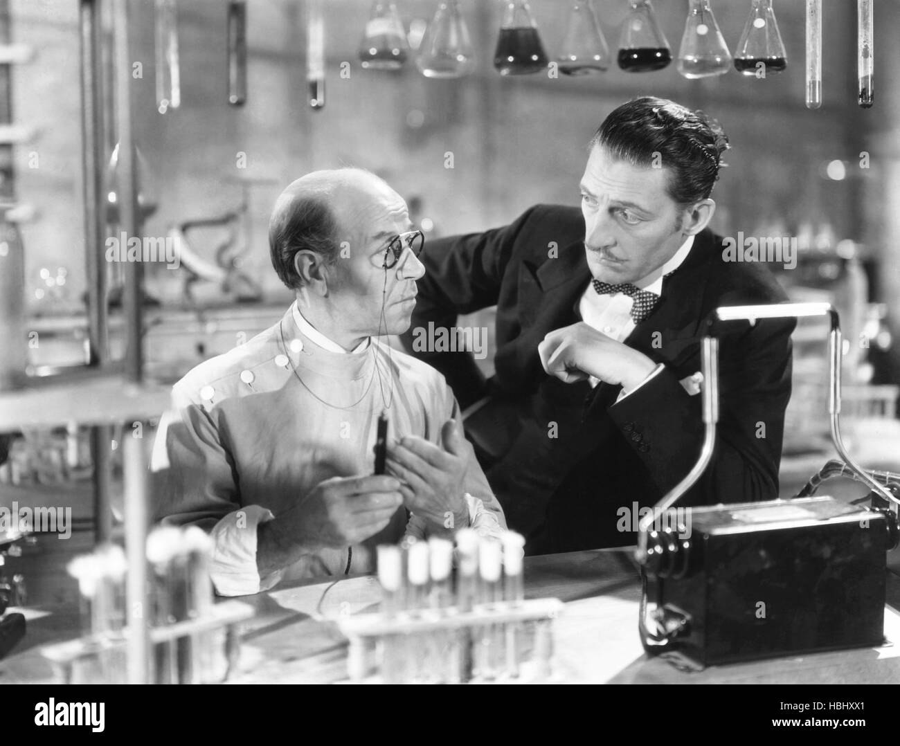 BEDSIDE, from left: Donald Meek, Warren William, 1934 Stock Photo - Alamy