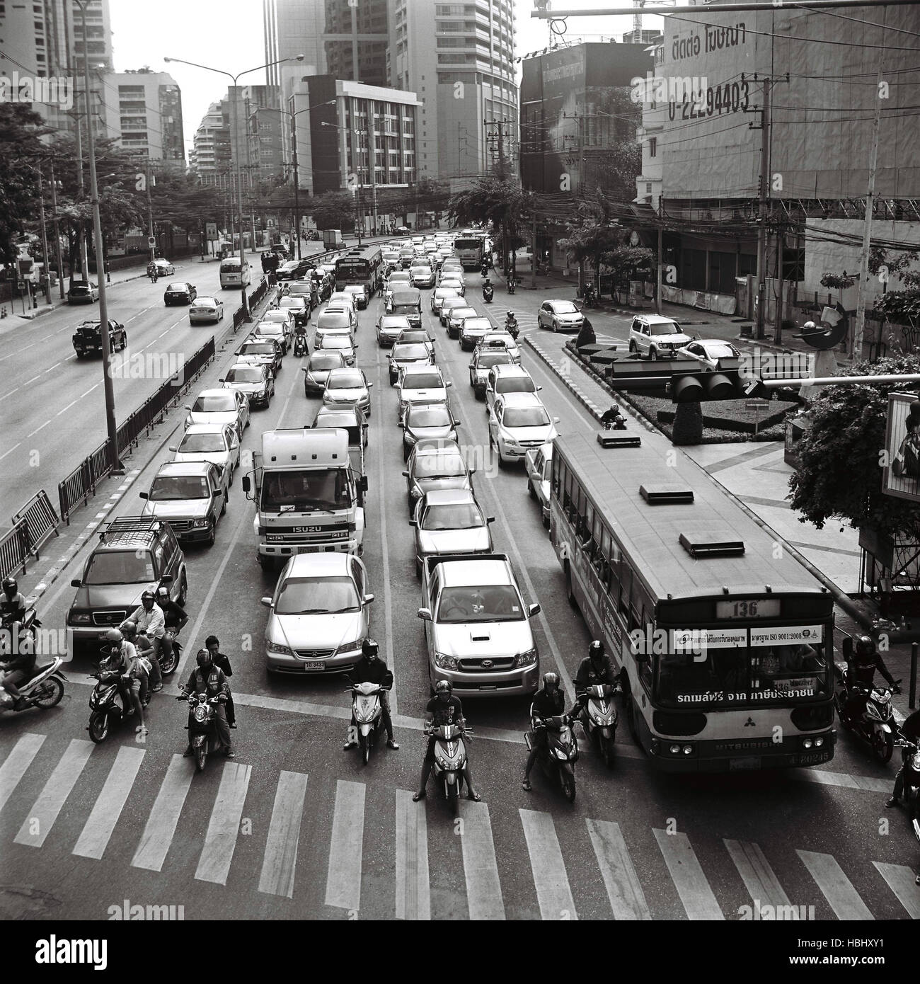 Asoke intersection hi-res stock photography and images - Alamy