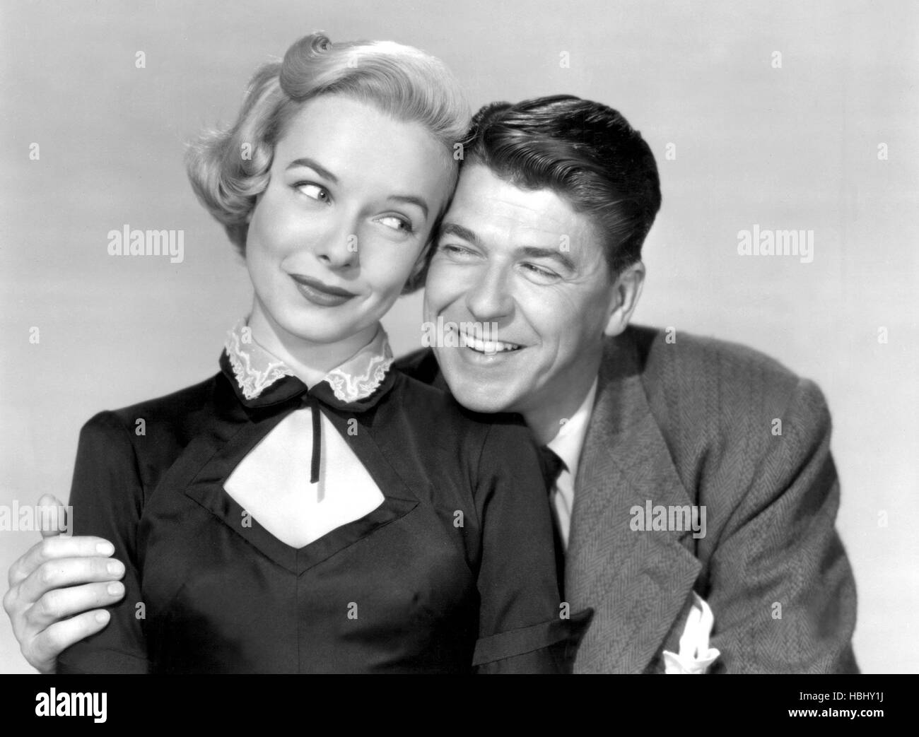 BEDTIME FOR BONZO, Diana Lynn, Ronald Reagan, 1951 Stock Photo - Alamy