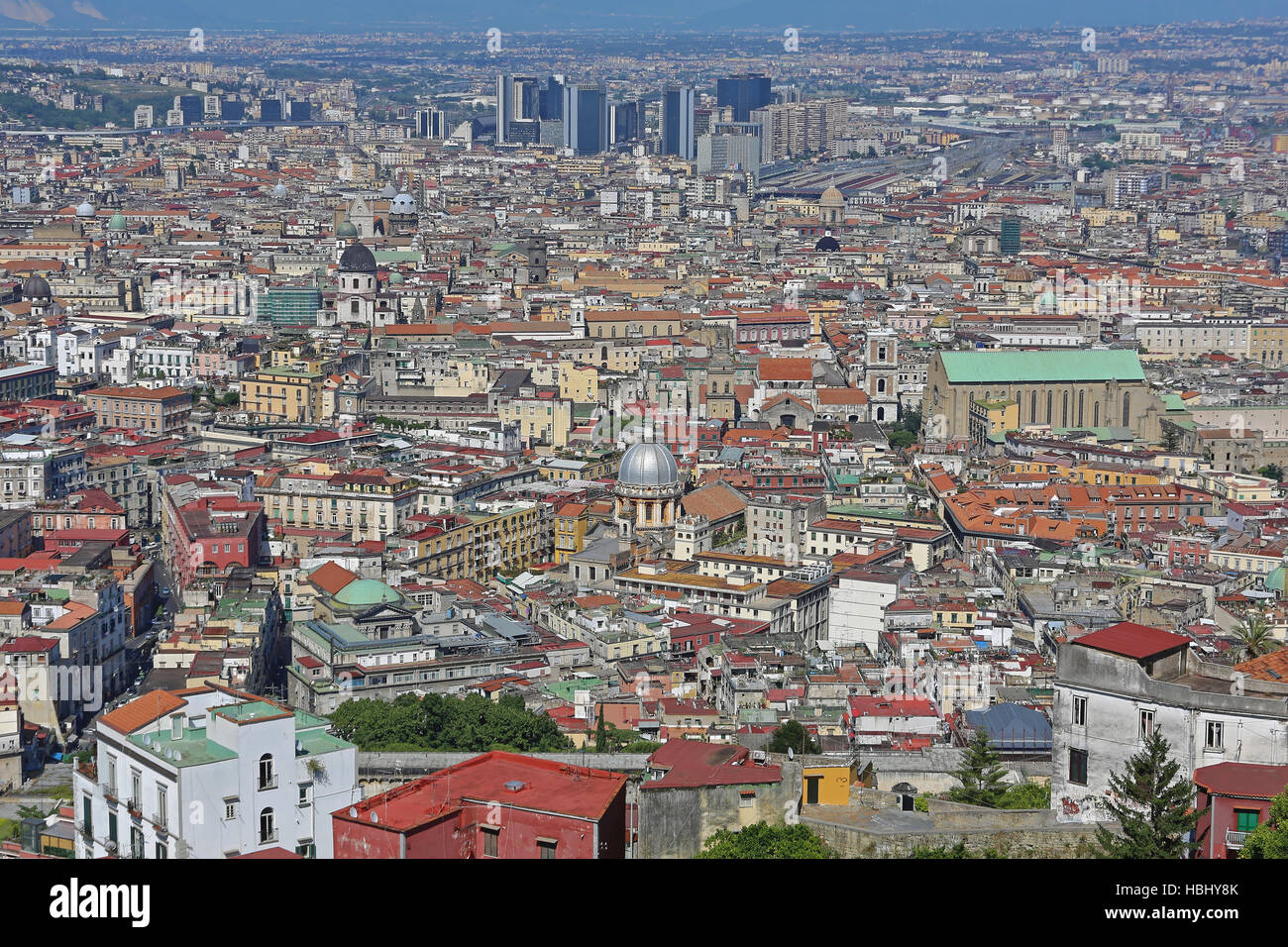 Napoli aerial hi-res stock photography and images - Alamy
