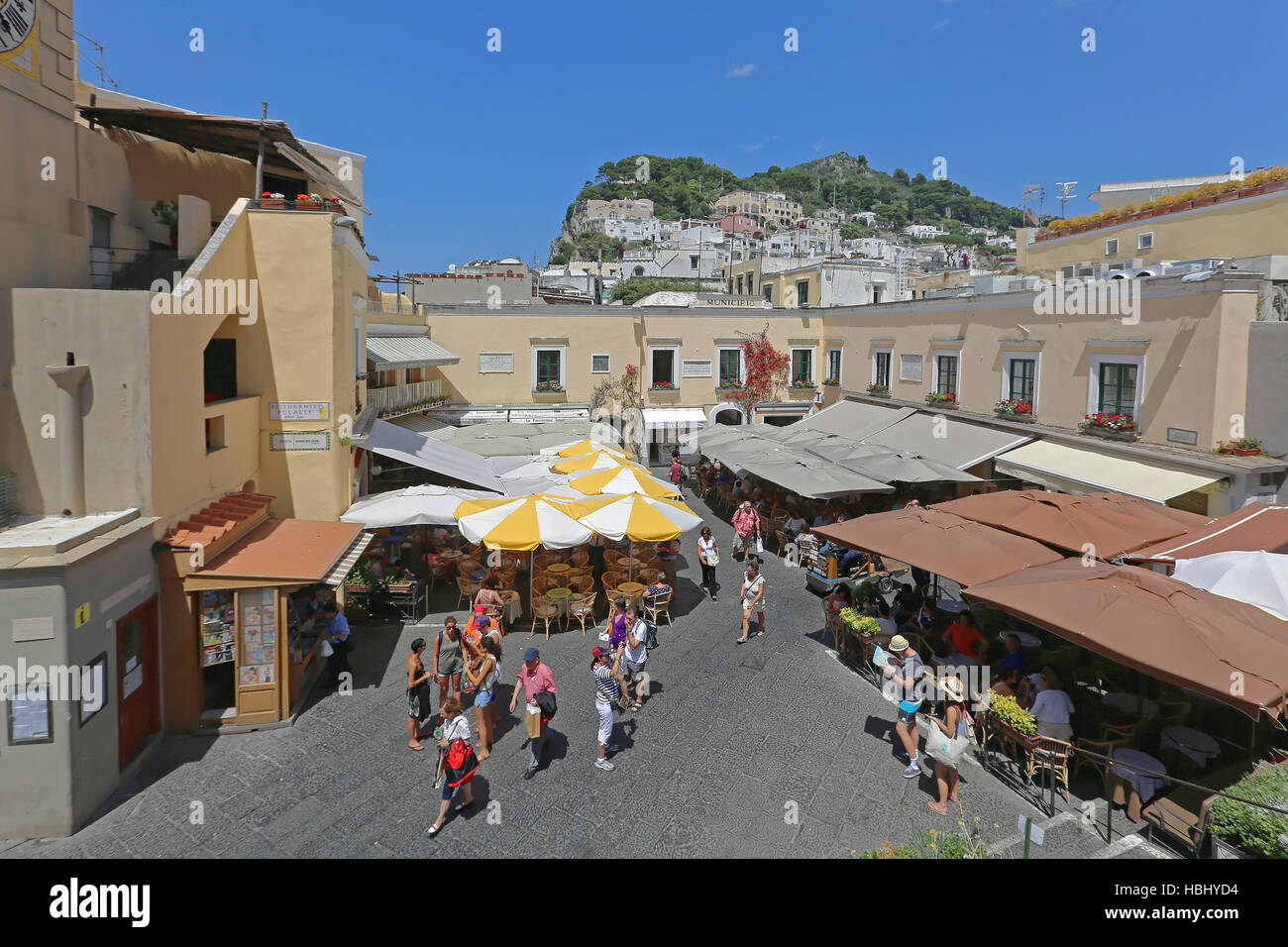 Capri square hi-res stock photography and images - Alamy