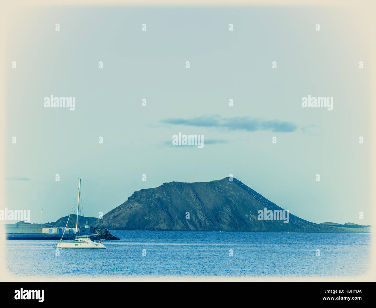 Los Lobos Island Stock Photo - Alamy