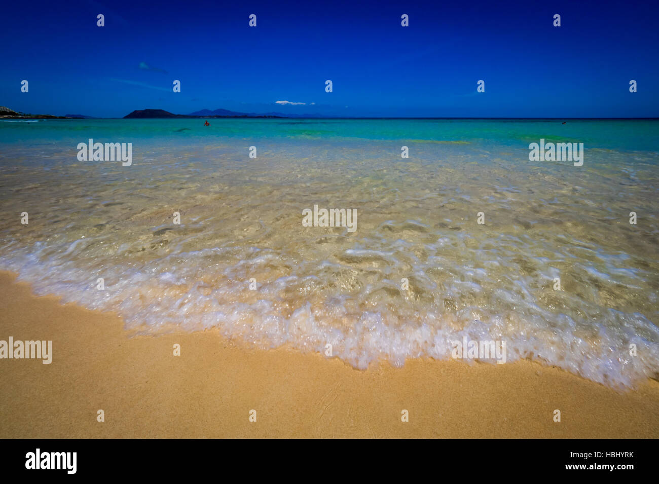 Beautiful turquoise blue sea Stock Photo - Alamy