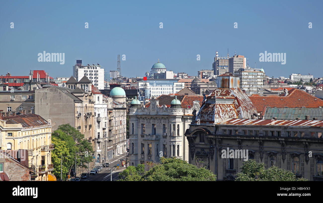 Belgrade serbia city roofs hi-res stock photography and images - Alamy