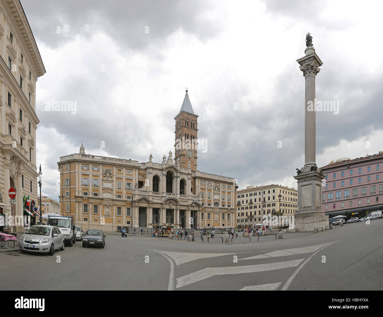 Santa Maria Maggiore Rome Stock Photo - Alamy