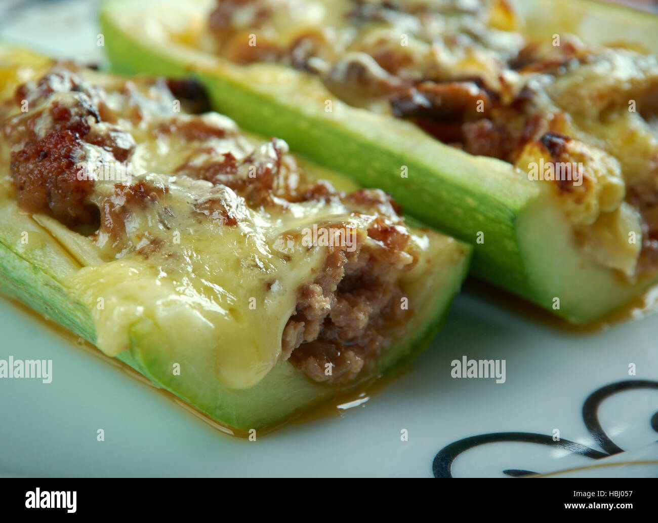 Lebanese Stuffed Squash Stock Photo - Alamy