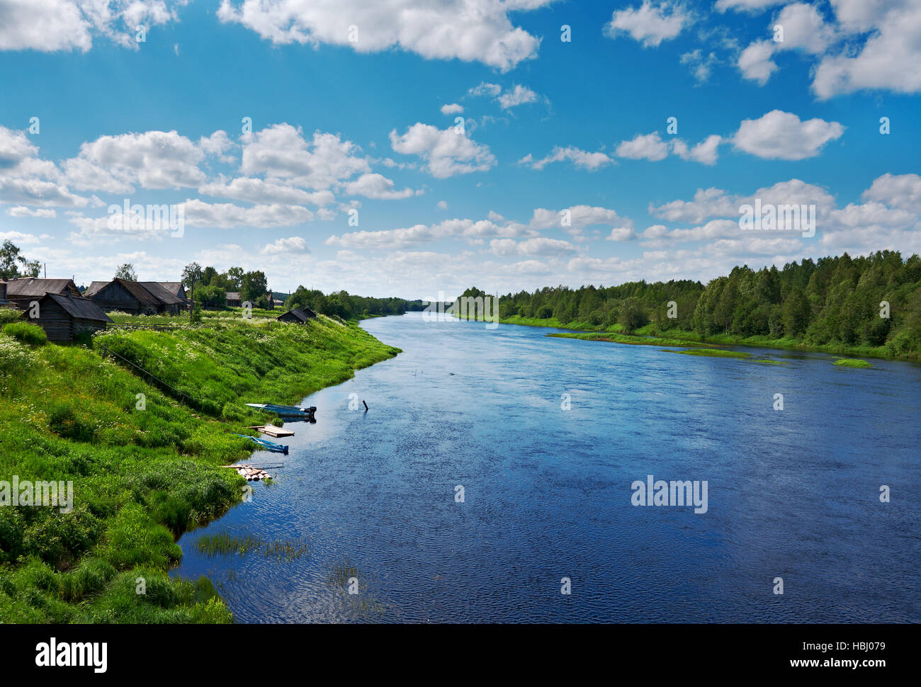 Ken River Valley Stock Photo - Alamy