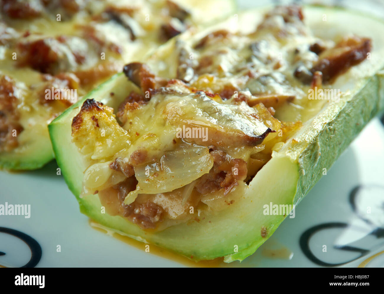 Lebanese Stuffed Squash Stock Photo - Alamy