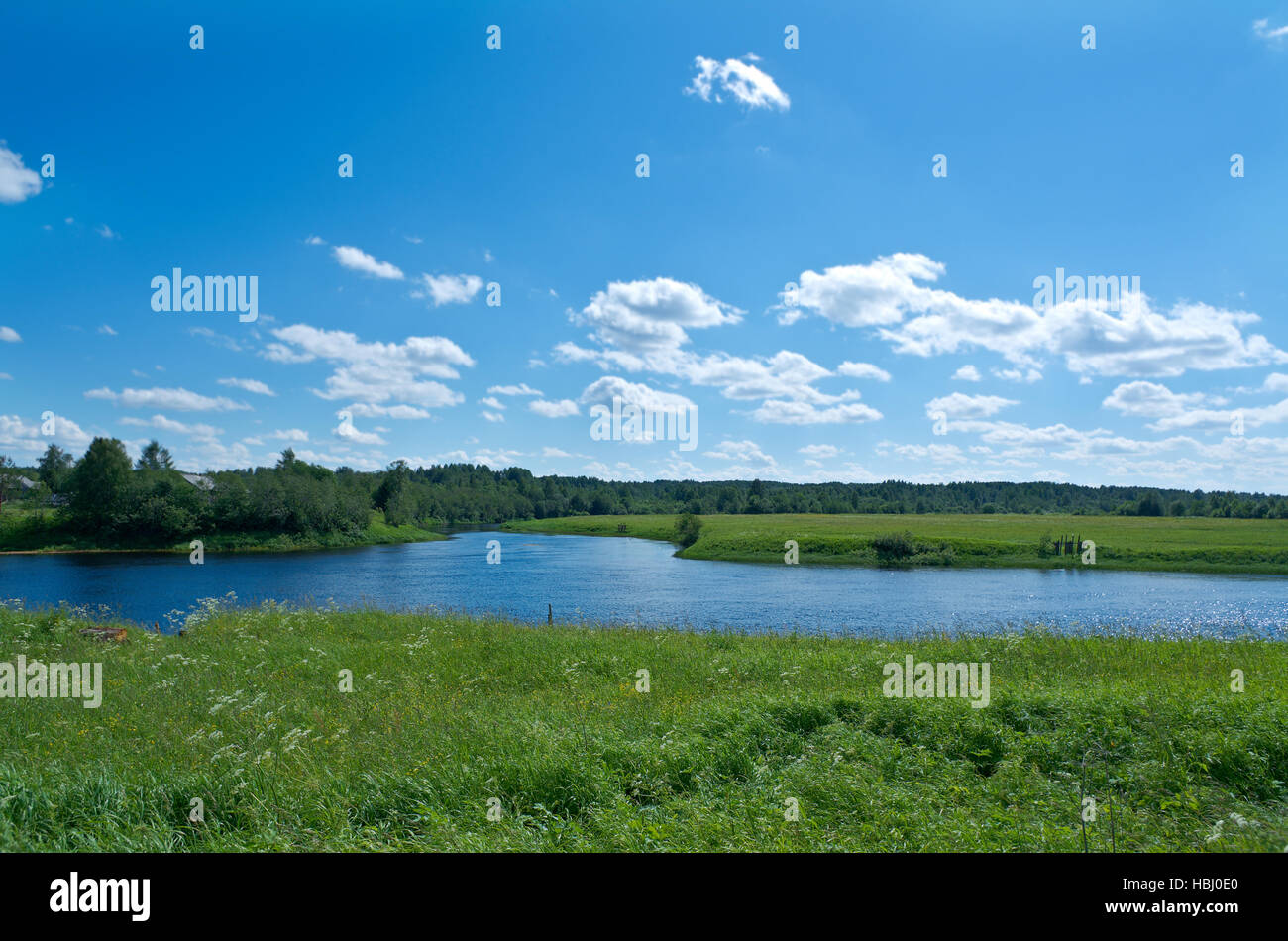 Ken River Valley Stock Photo - Alamy