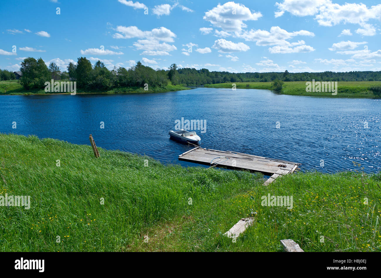 Ken River Valley Stock Photo - Alamy