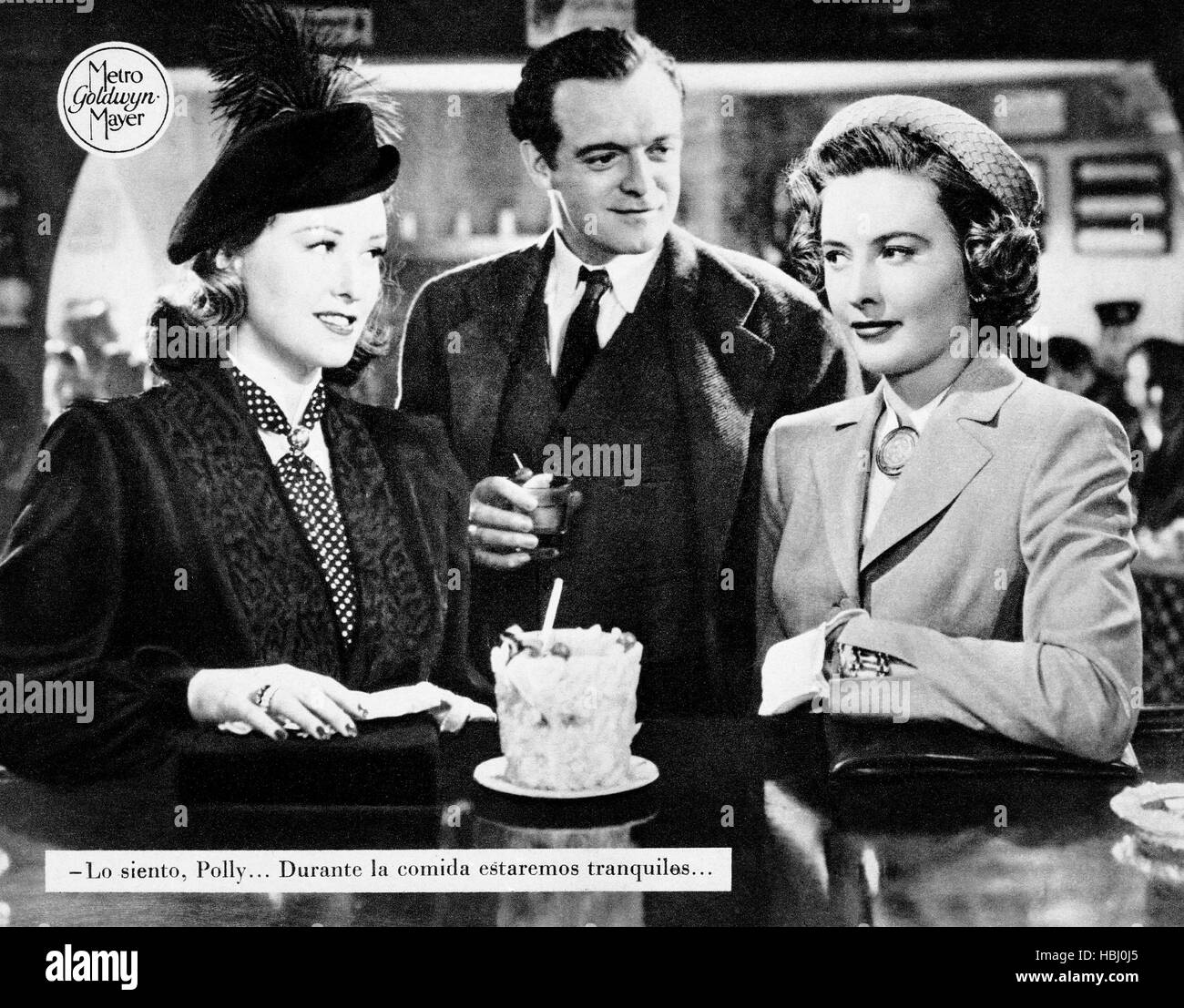 B.F.'S DAUGHTER, from left: Margaret Lindsay, Van Heflin, Barbara ...
