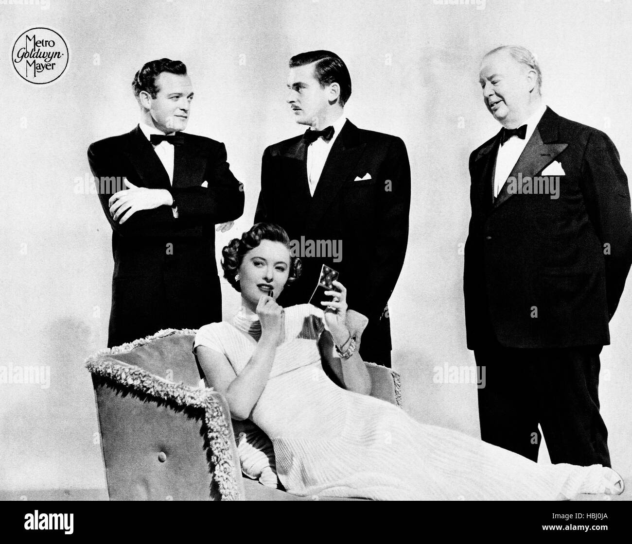 B.F.'S DAUGHTER, Barbara Stanwyck (front), standing from left: Van ...