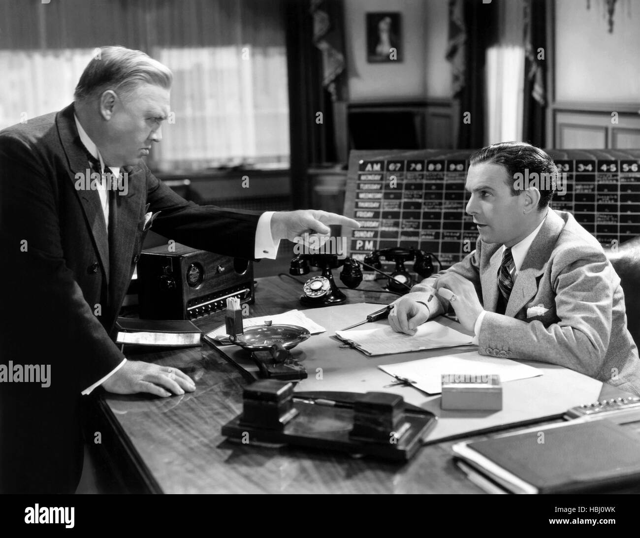 THE BIG BROADCAST, from left: George Barbier, George Burns, 1932 Stock ...