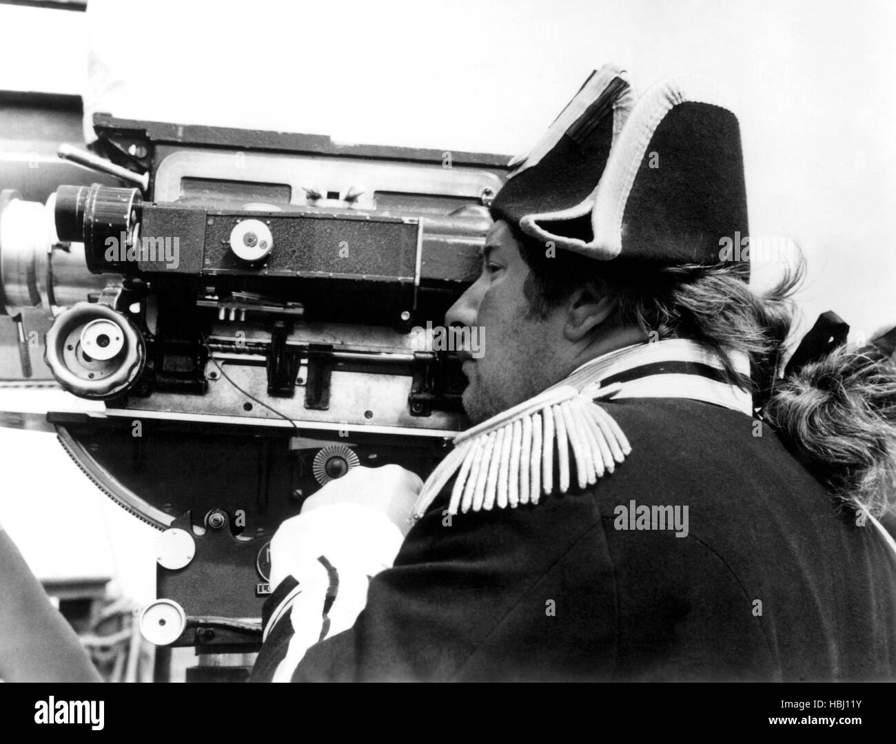 BILLY BUDD, actor-director Peter Ustinov in constume on set, 1962 Stock ...