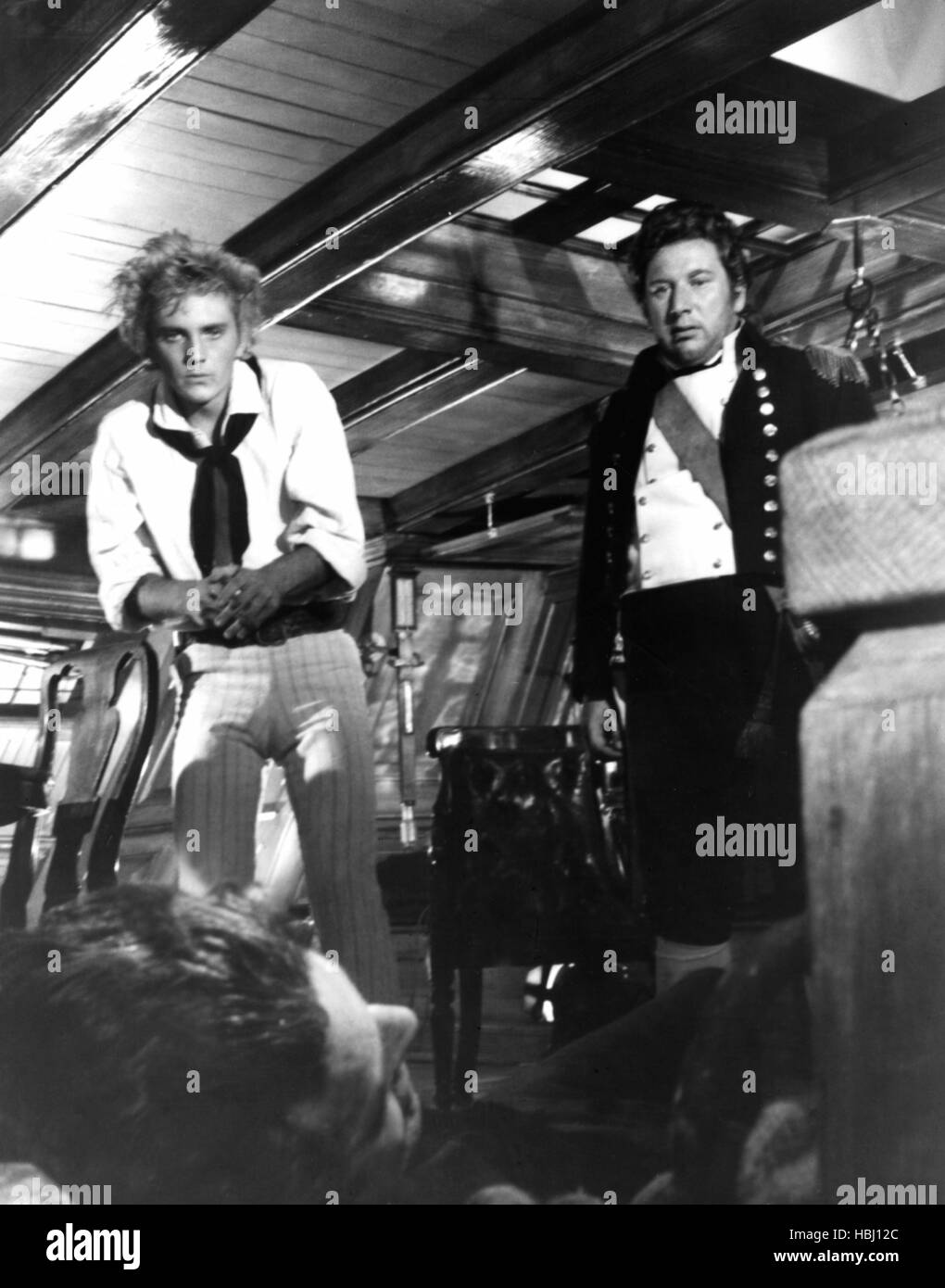 BILLY BUDD, Robert Ryan, Terence Stamp, Peter Ustinov, 1962 Stock Photo ...