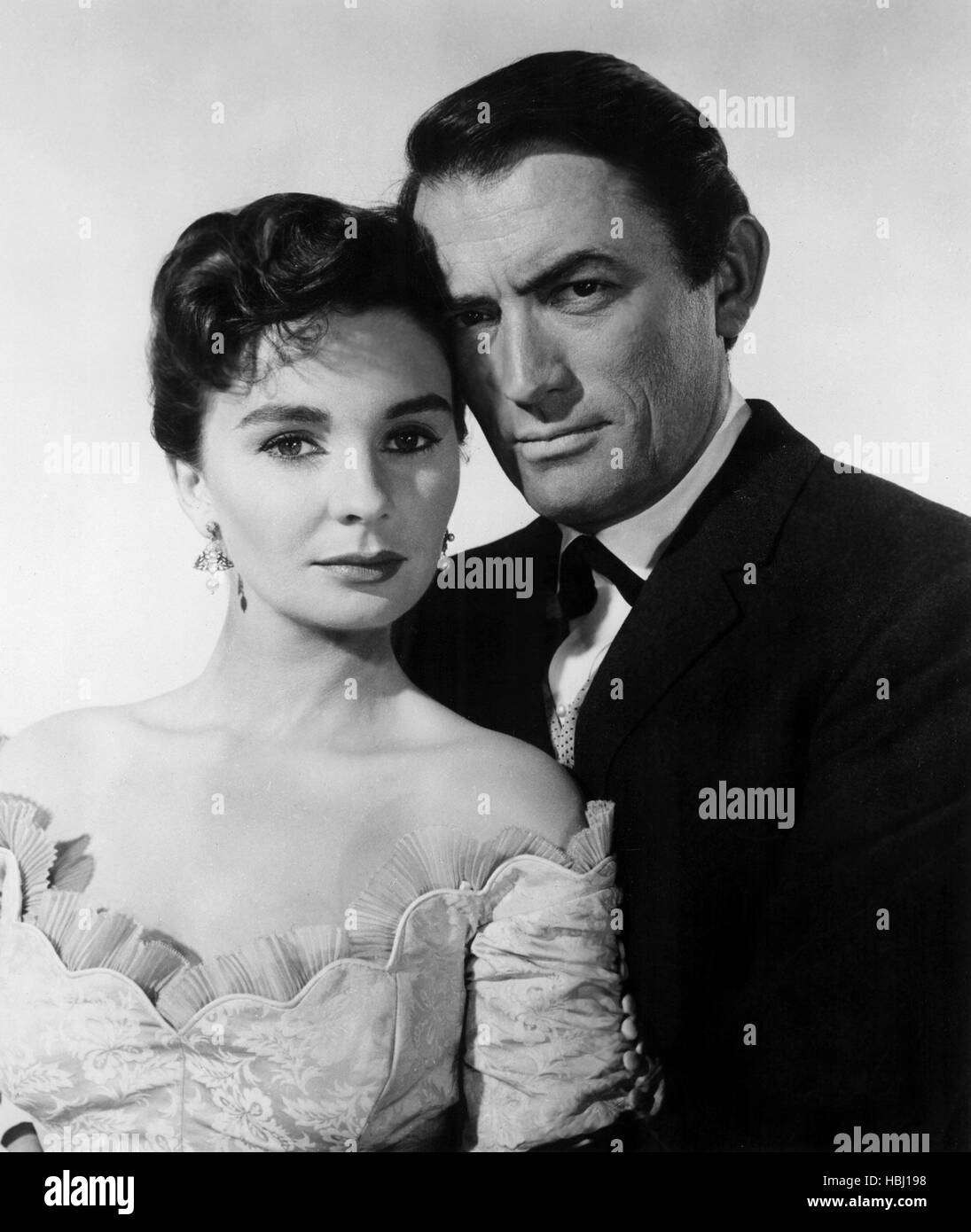 THE BIG COUNTRY, Gregory Peck, Jean Simmons, 1958 Stock Photo - Alamy
