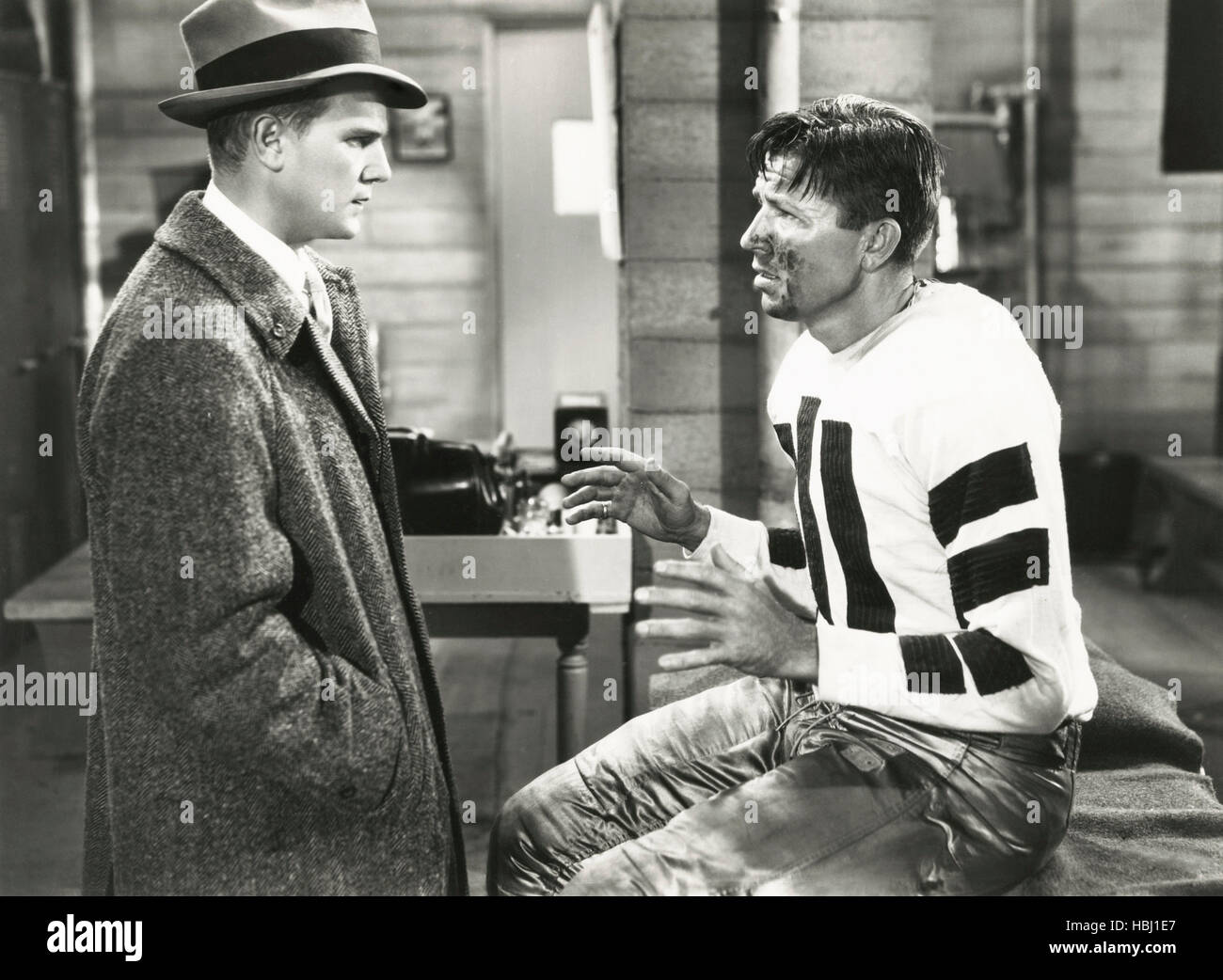 THE BIG GAME, from left: John Arledge, Bruce Cabot, 1936 Stock Photo ...