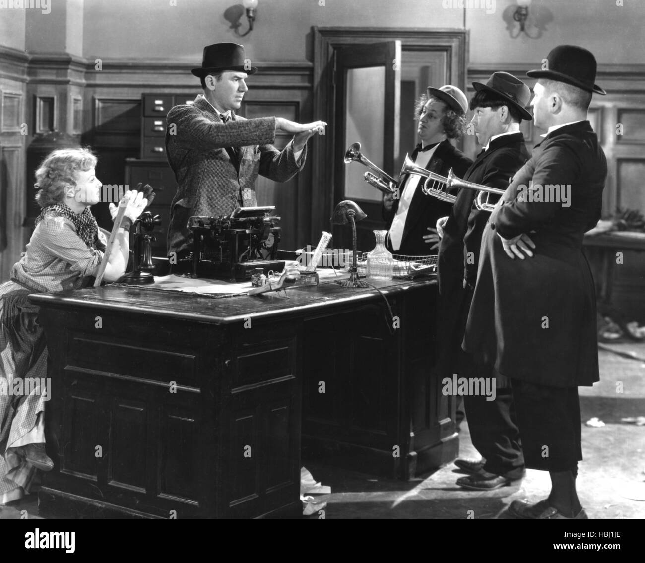 The three stooges 1934 hi-res stock photography and images - Alamy