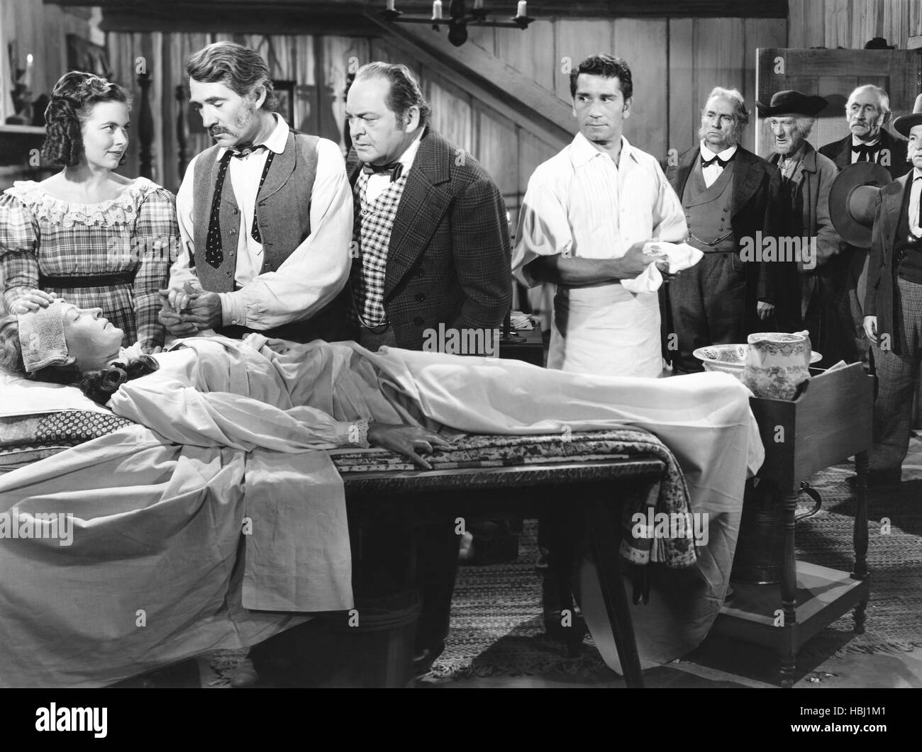 BIG JACK, from left: Ann doran (lying down), Vanessa Brown, Trevor ...