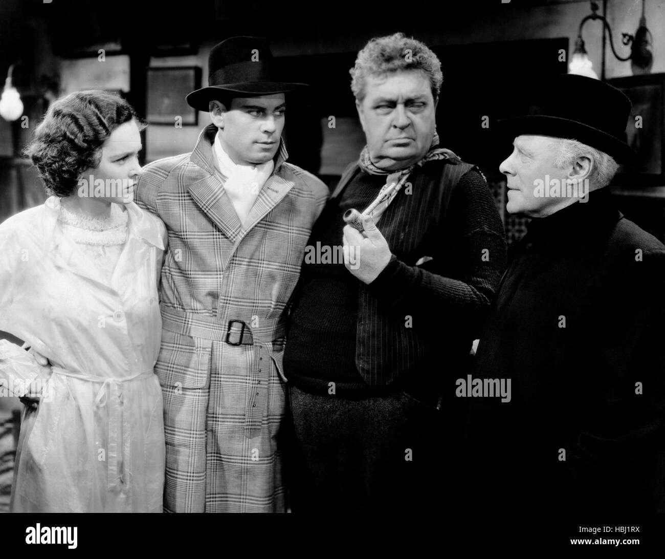 THE BISHOP MISBEHAVES, from left, Maureen O'Sullivan, Norman Foster ...
