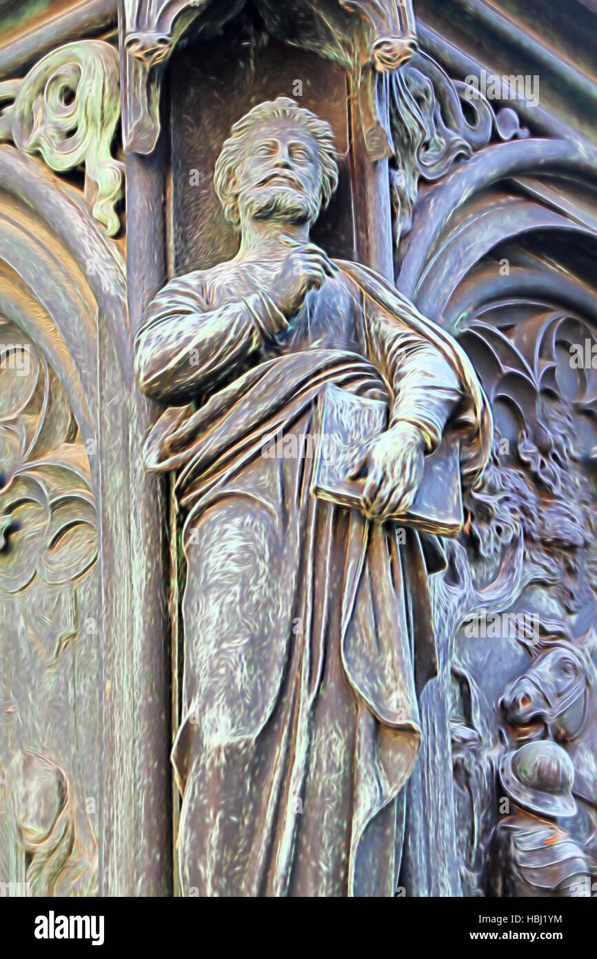 Bible sculpture hi-res stock photography and images - Alamy