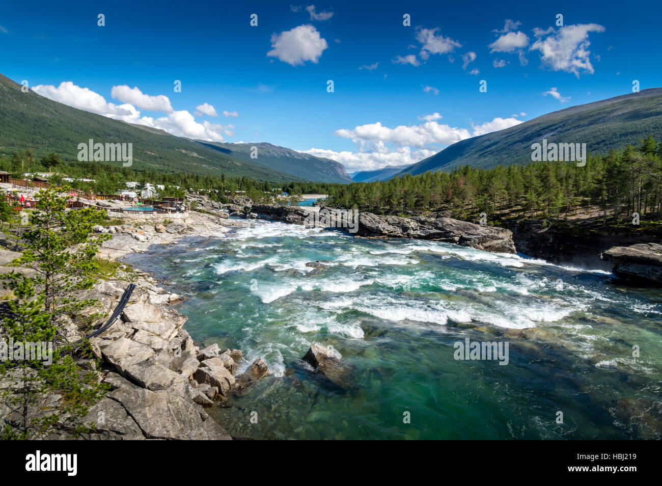 Wild River in Norway Stock Photo - Alamy