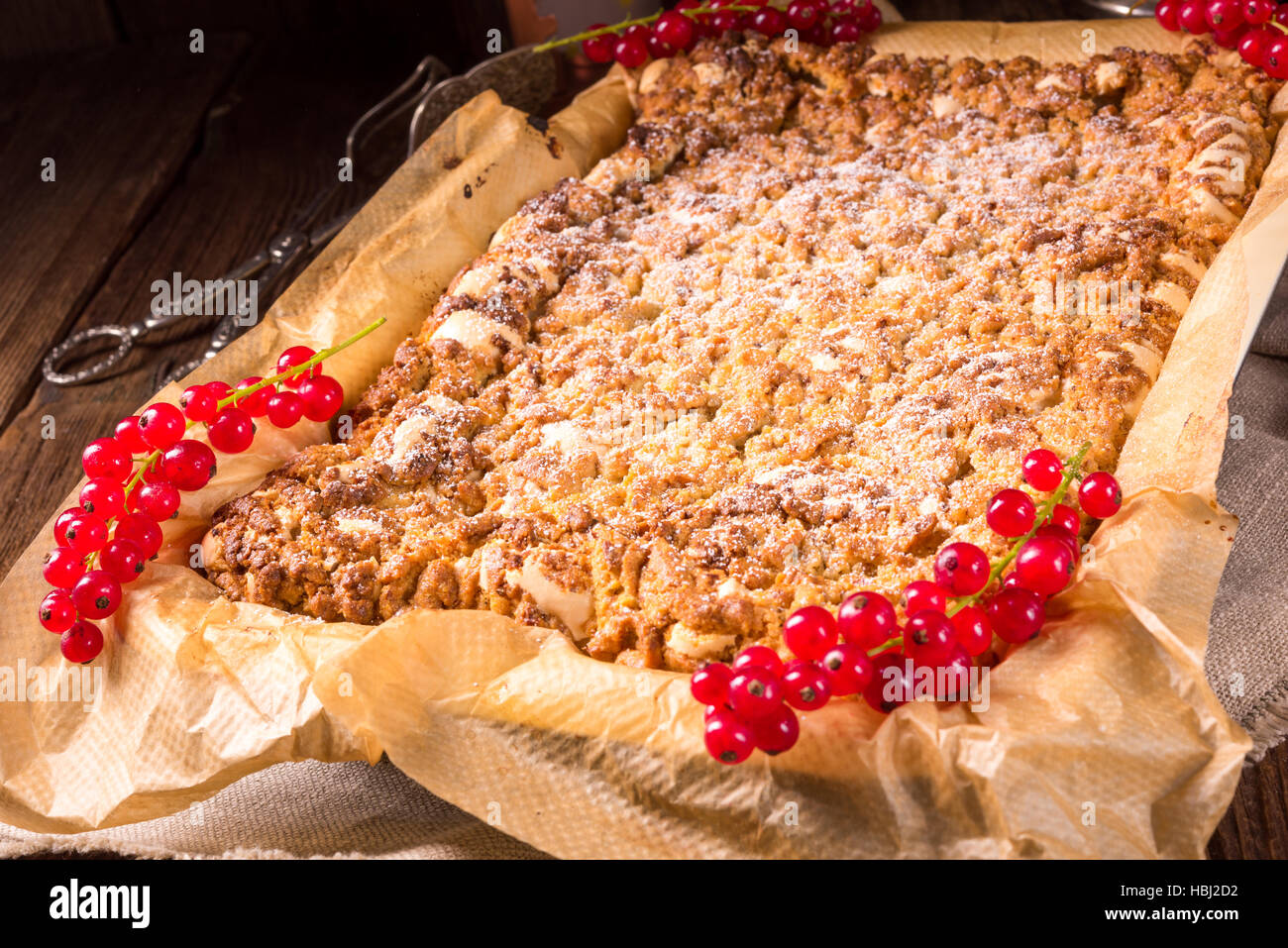 summer Currant cake Stock Photo - Alamy