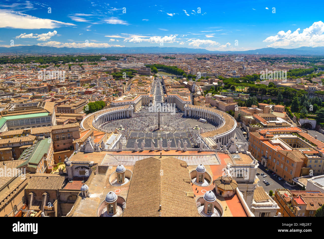 Rome city skyline, Italy Stock Photo - Alamy
