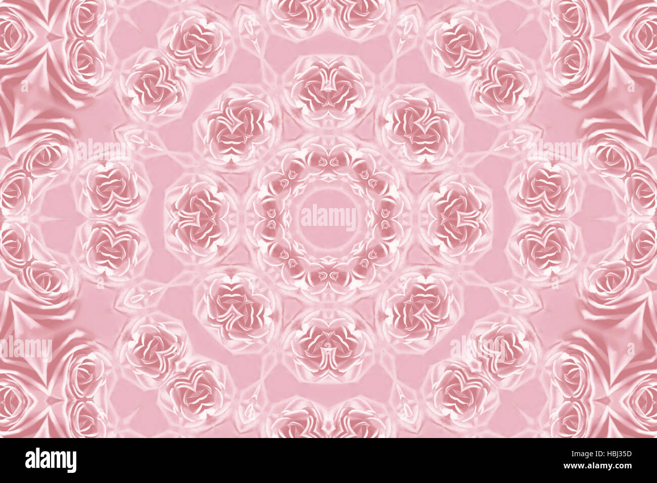 Abstract roses pattern Stock Photo - Alamy