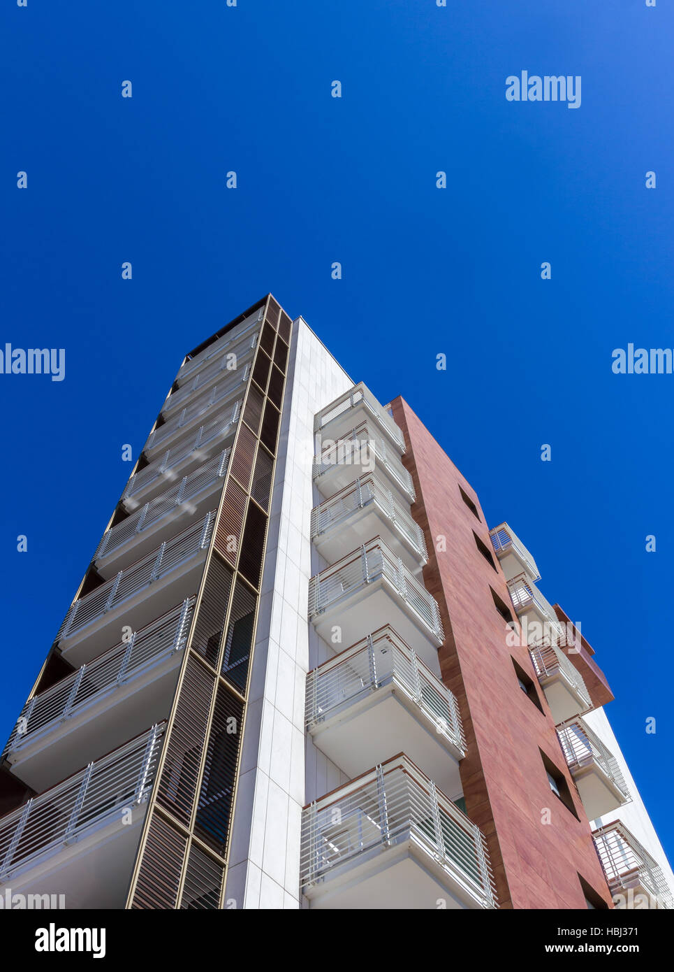 Modern residential building Stock Photo - Alamy
