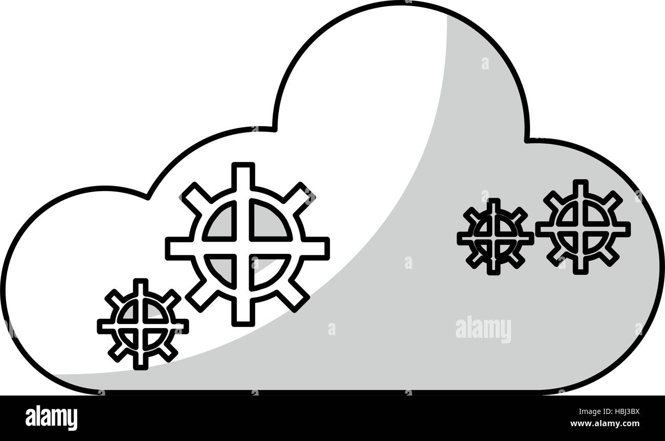 Isolated cloud computing design Stock Vector Image & Art - Alamy