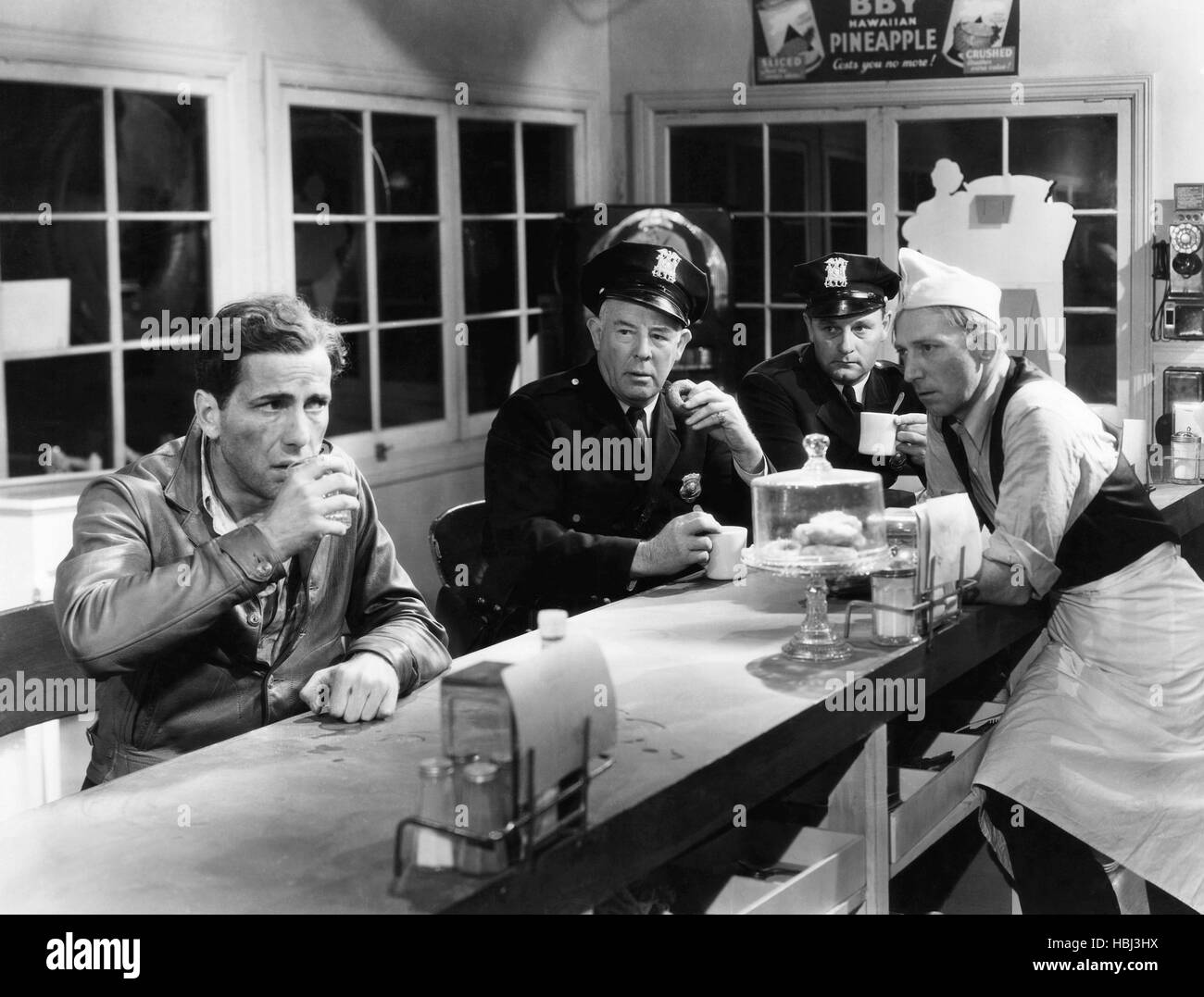 BLACK LEGION, Humphrey Bogart, Robert Homans, Billy Wayne, 1937 Stock ...