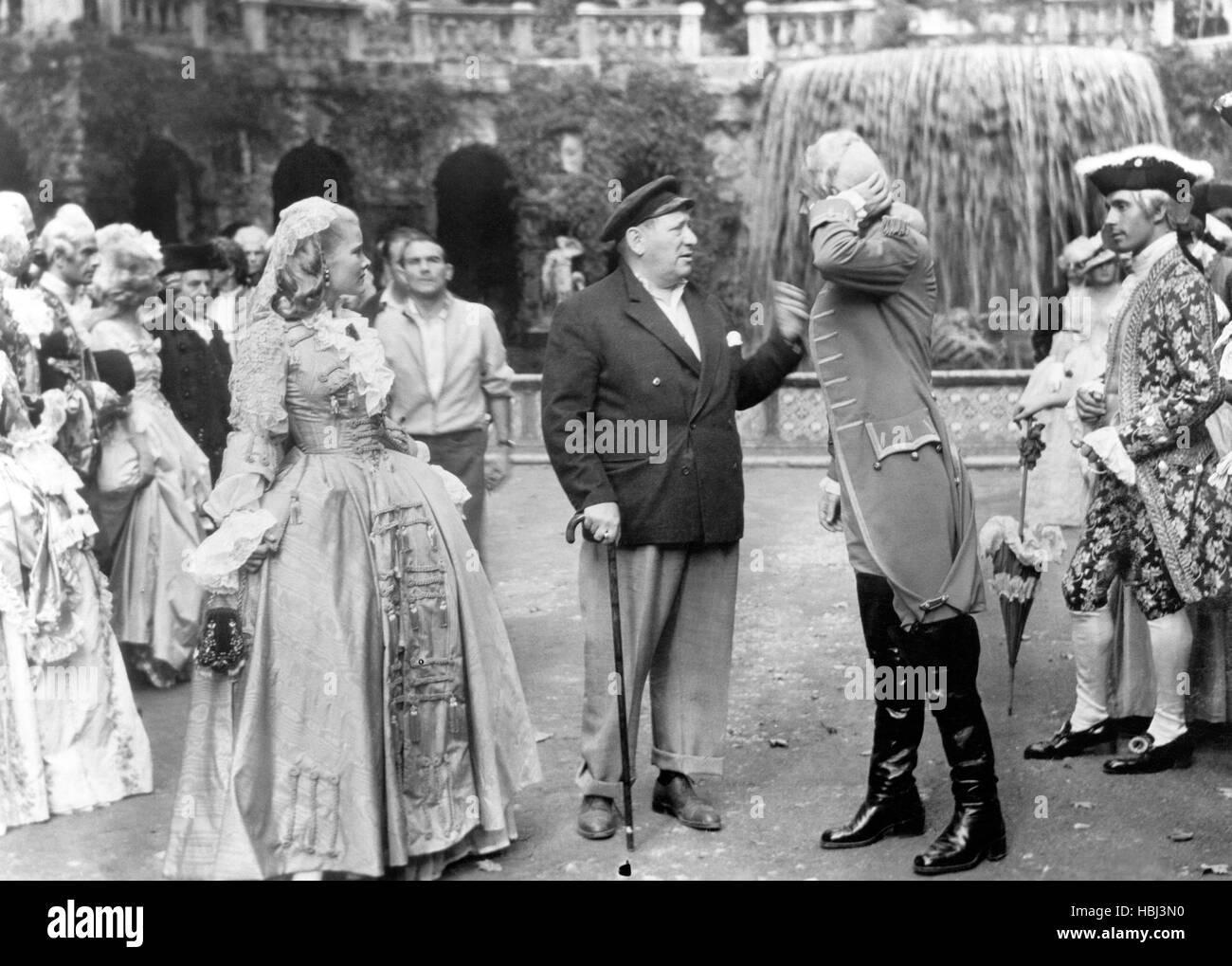 BLACK MAGIC, from left: Nancy Guild, director Gregory Ratoff, Frank ...