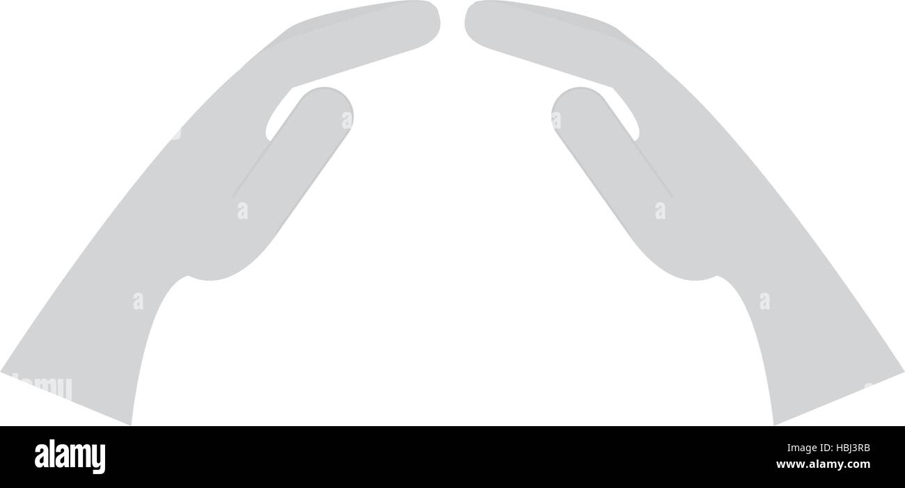 Isolated human hand design Stock Vector Image & Art - Alamy