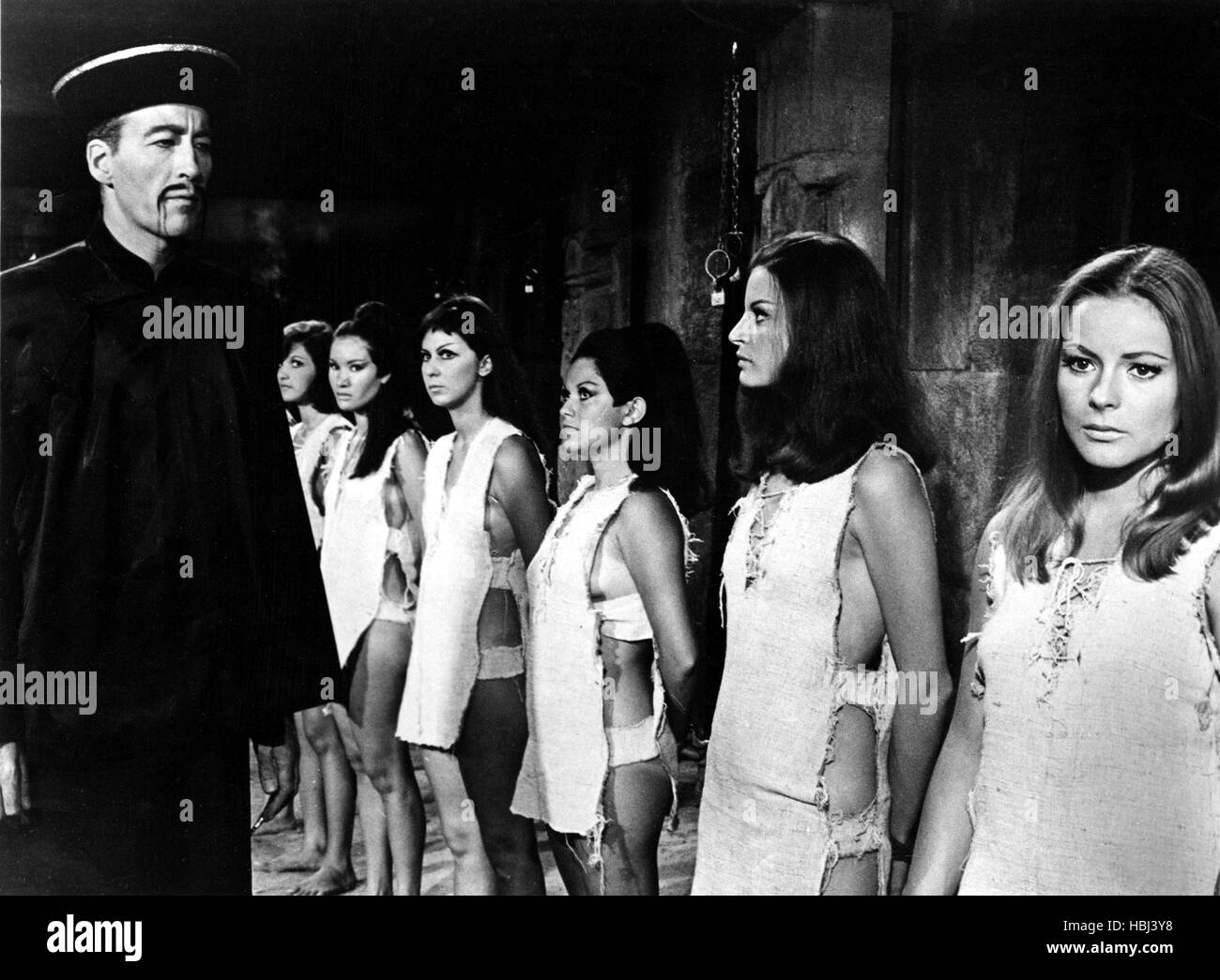 BLOOD OF FU MANCHU (aka KISS AND KILL), Christopher Lee, 1968 Stock ...