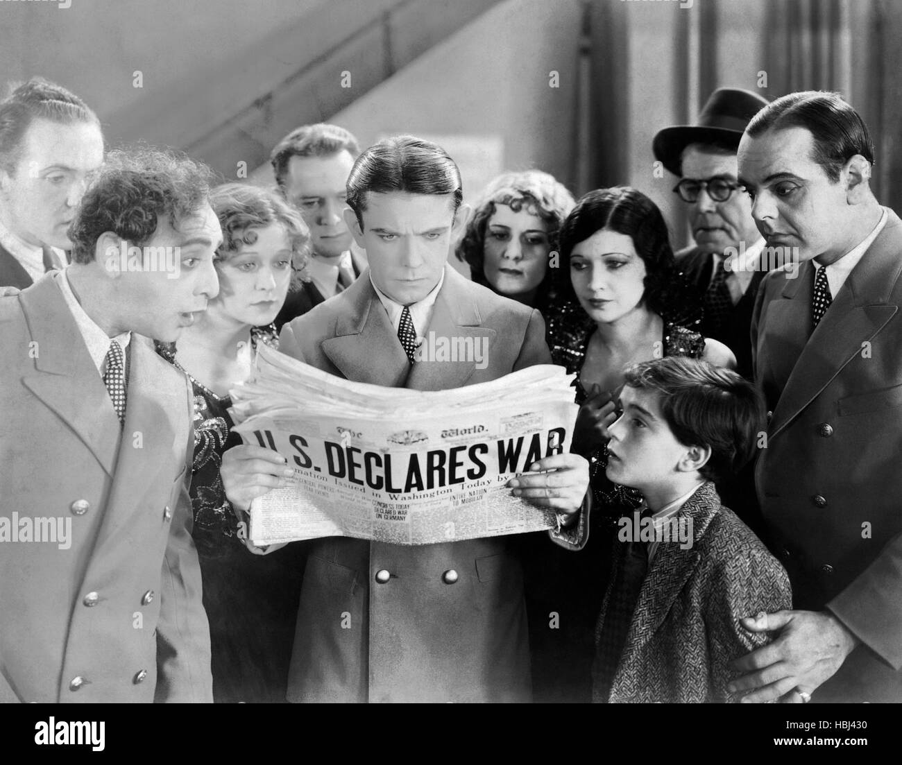 BLAZE O' GLORY, Betty Compson, Eddie Dowling, Frankie Darro, 1929 Stock ...