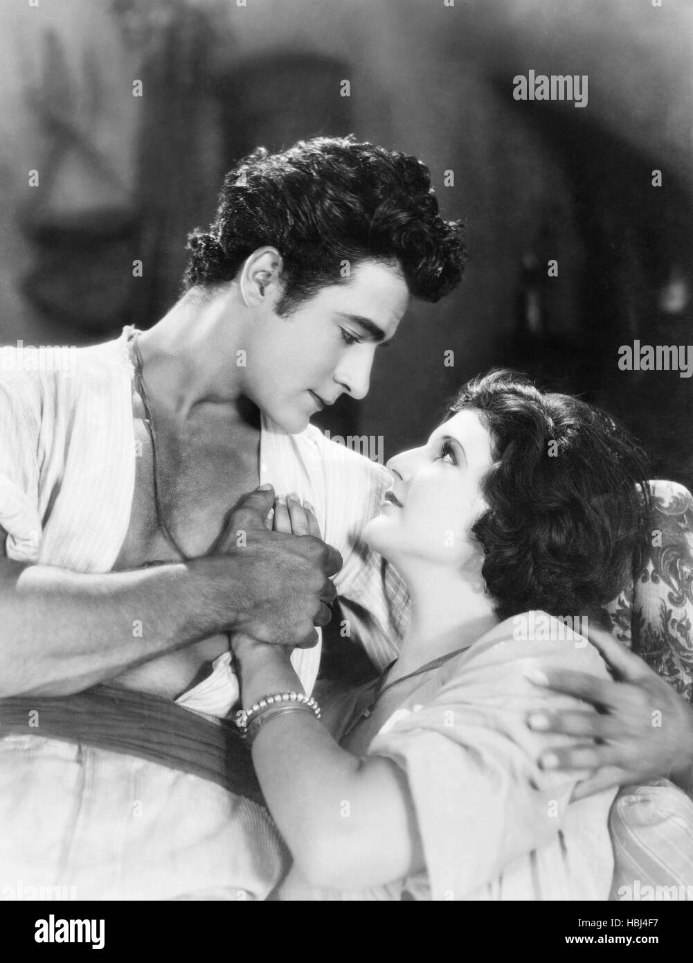 THE BLONDE SAINT, from left: Gilbert Roland, Ann Rork, 1926 Stock Photo ...