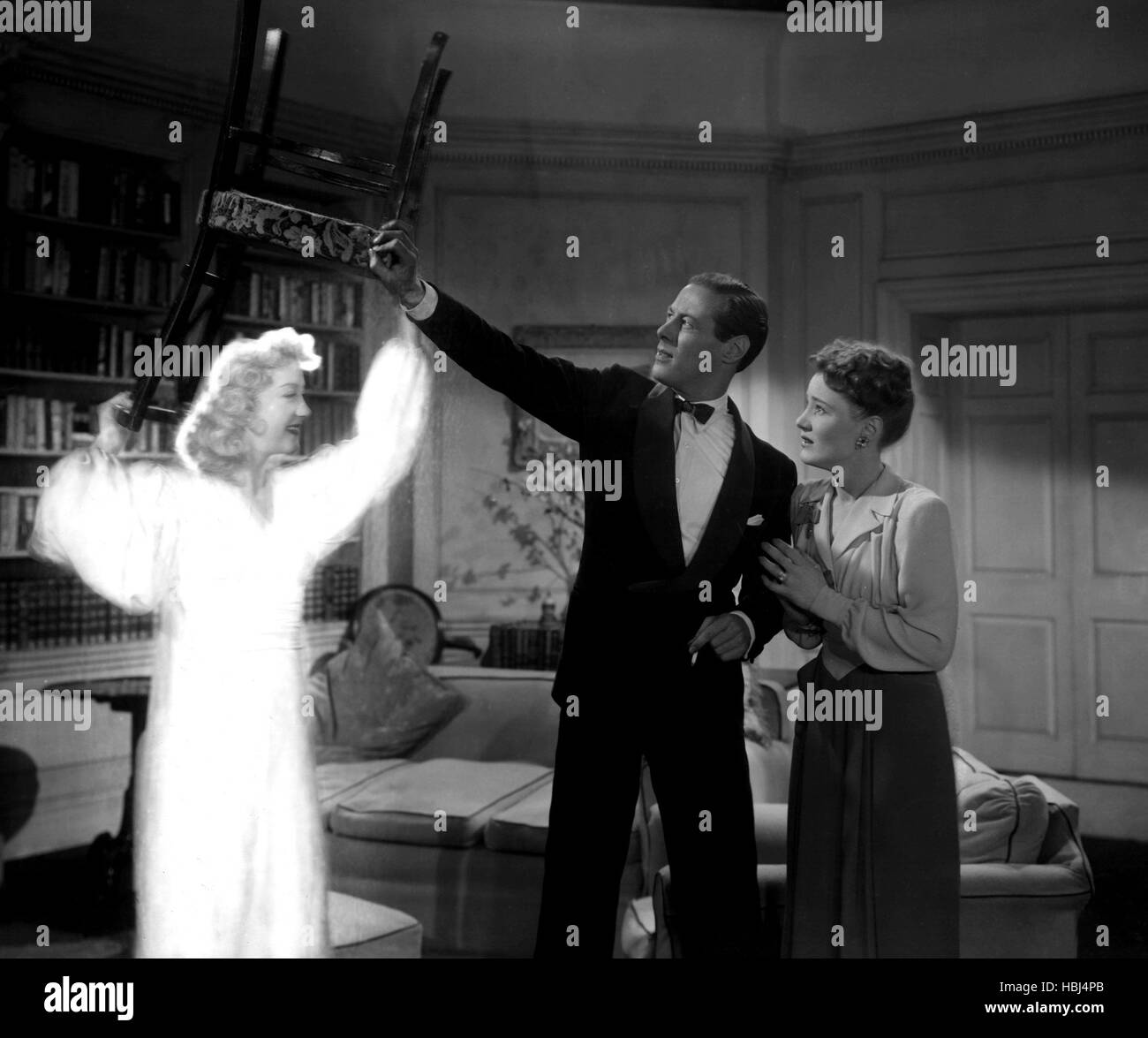 BLITHE SPIRIT, Kay Hammond, Rex Harrison, Constance Cummings, 1945 ...