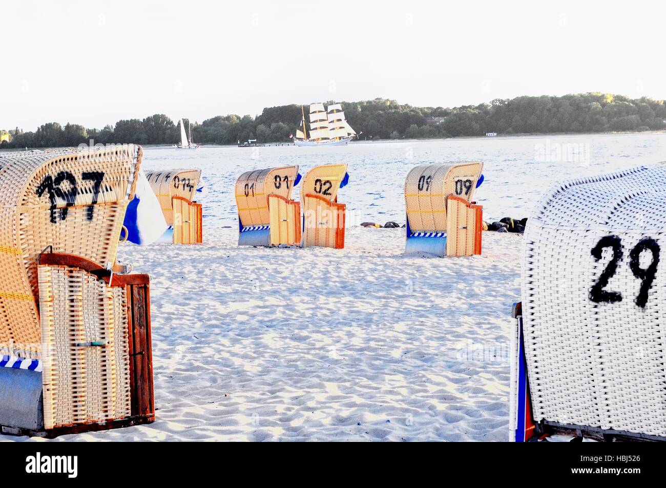 Beach Laboe Baltic Sea Germany Stock Photo - Alamy