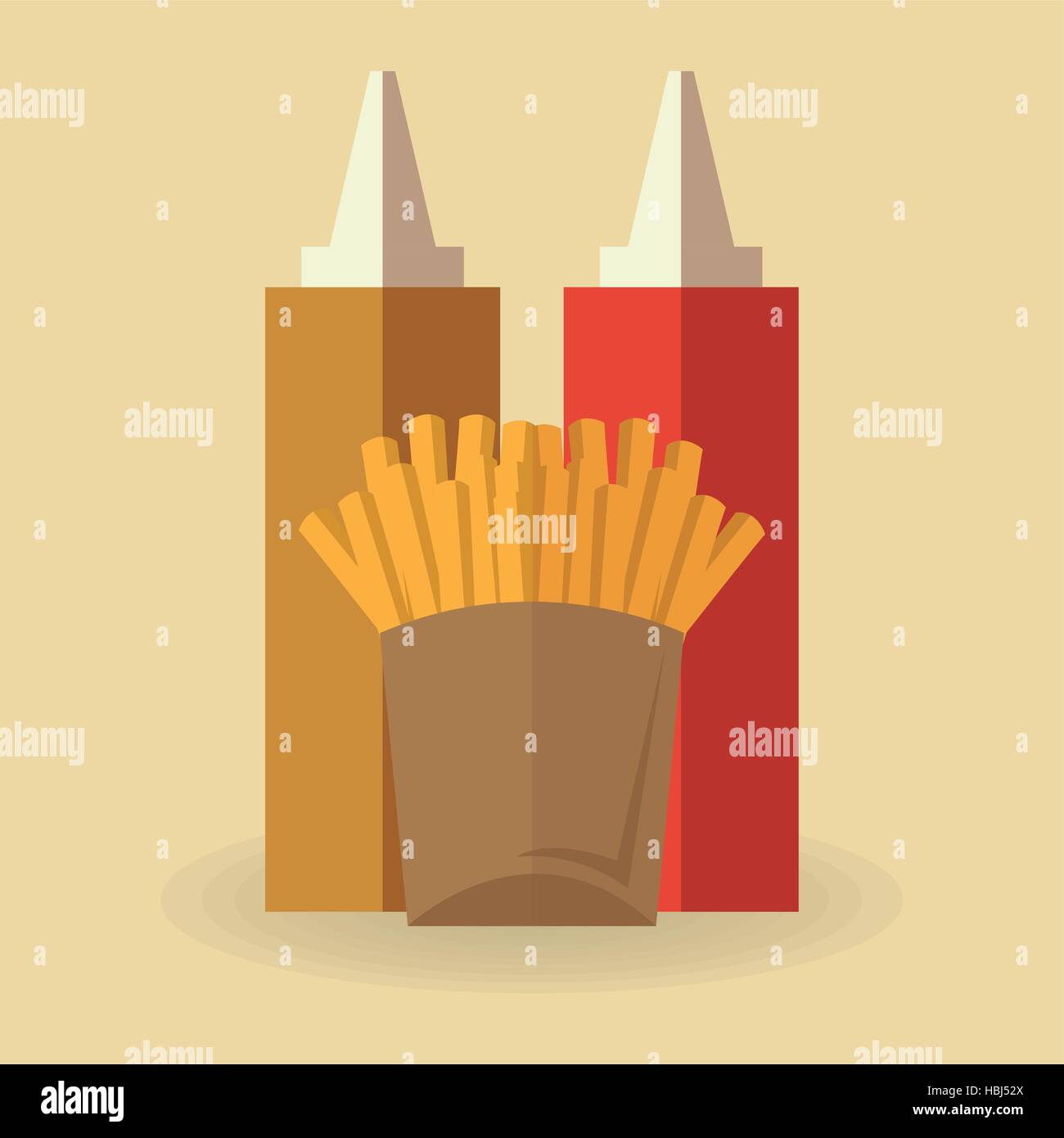 French fries design Stock Vector Image & Art - Alamy