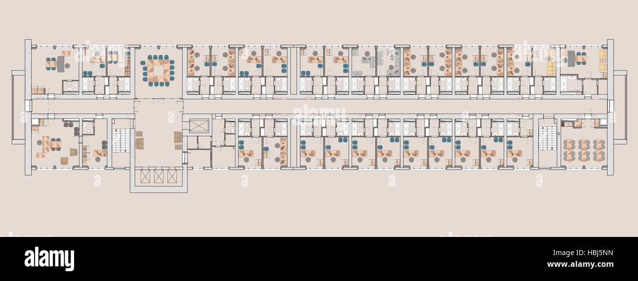 Plan Public Buildings Stock Photo - Alamy