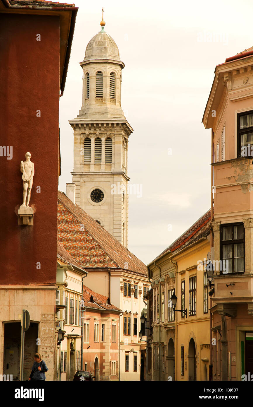 Historic architecture in Sopron Stock Photo - Alamy