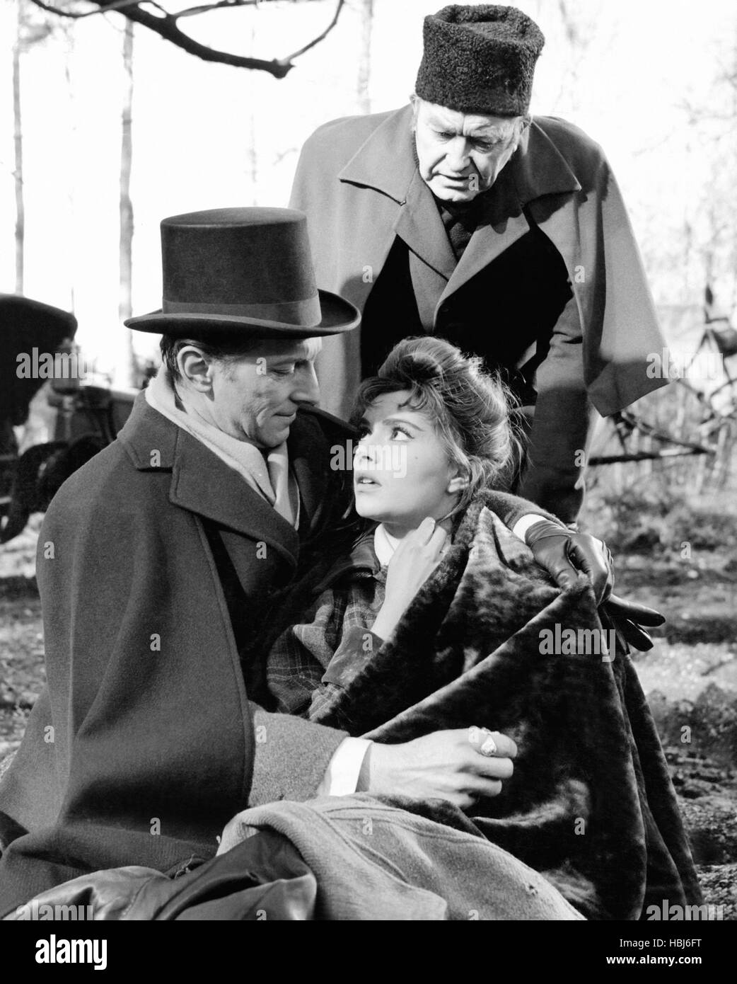 THE BRIDES OF DRACULA, from left: Peter Cushing, Yvonne Monlaur ...
