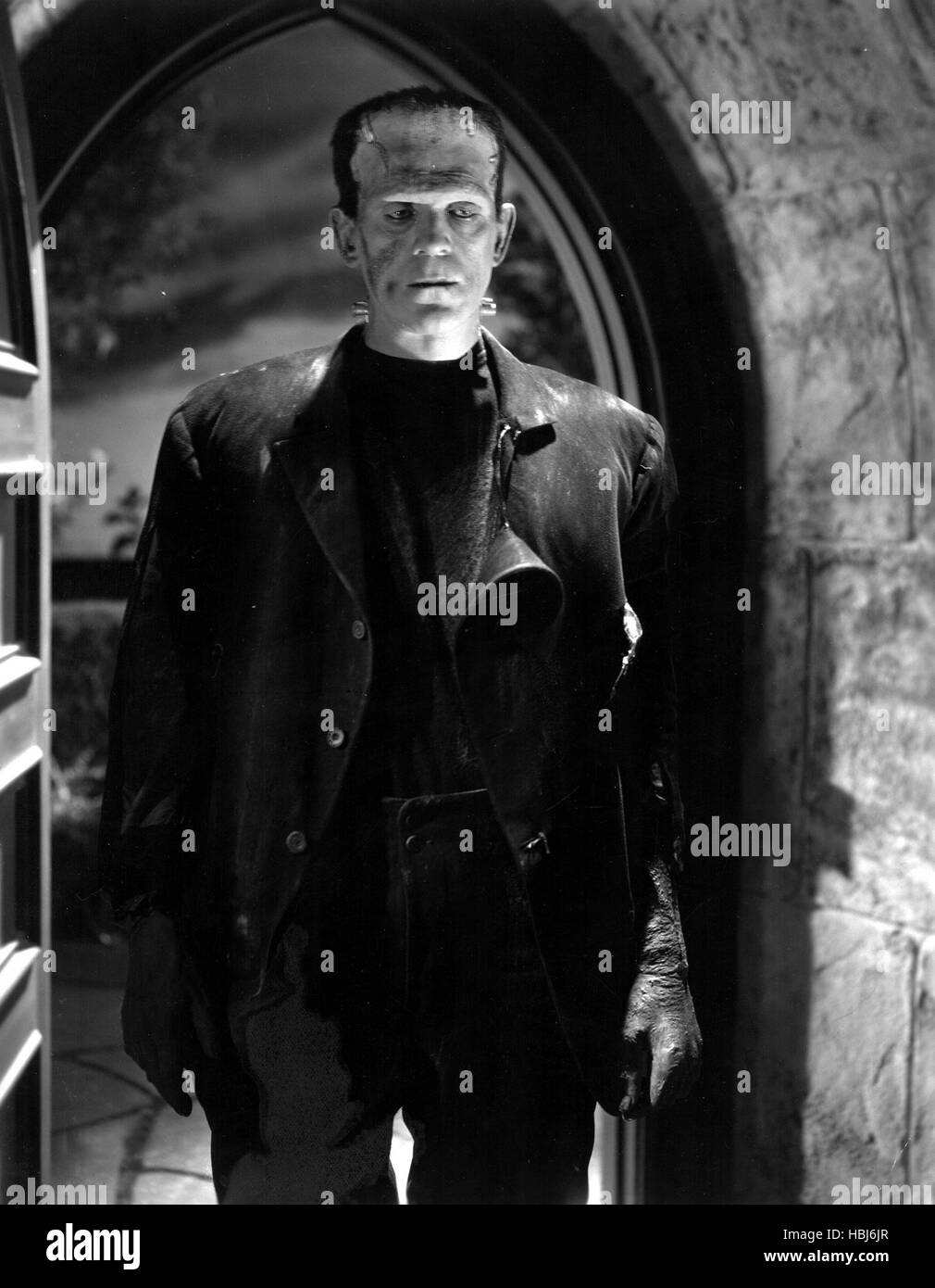 BRIDE OF FRANKENSTEIN, Boris Karloff, 1935 Stock Photo - Alamy