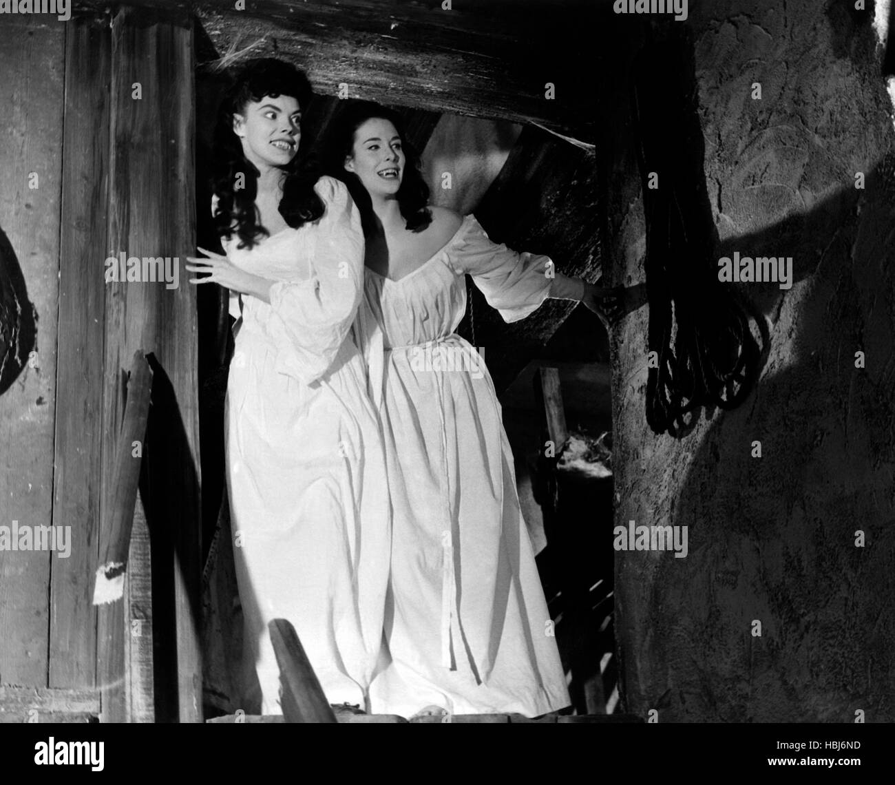 THE BRIDES OF DRACULA, Andree Melly, Marie Devereaux, 1960 Stock Photo ...